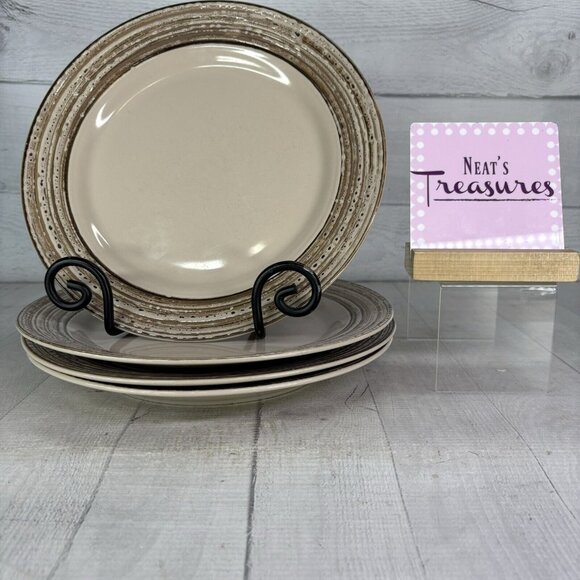 Thomson Pottery | Dining | Thomson Pottery Birch Textured Brown Rings ...